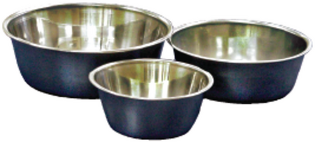 Feeding Dish, Stainless Steel, 1 qt