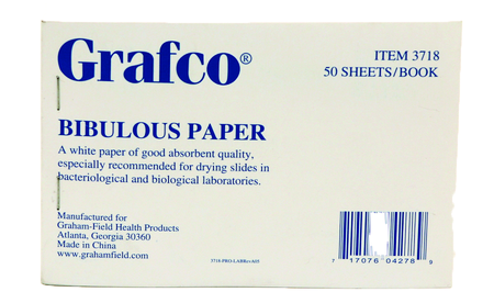 Microscope Lens Paper, Bibulous, 4 in x 6 in