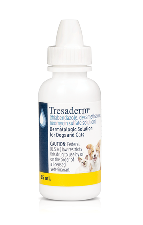 TRESADERM Topical Solution for Dogs & Cats, 15 mL