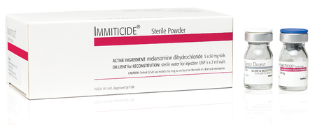 Immiticide Sterile Powder (50mg) with Sterile Water for Injection (2mL)