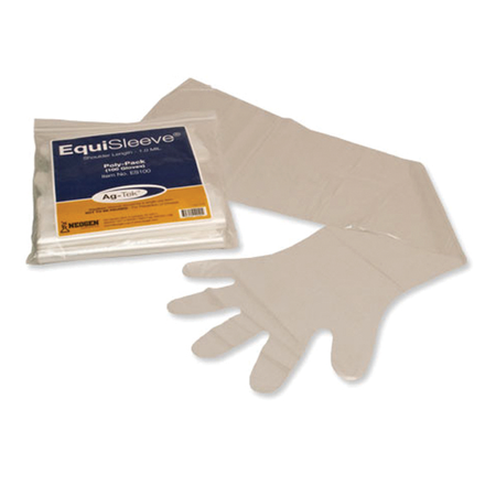 Equisleeve OB Sleeve, Shoulder Length, Non-Sterile, Clear, 1.0 MIL