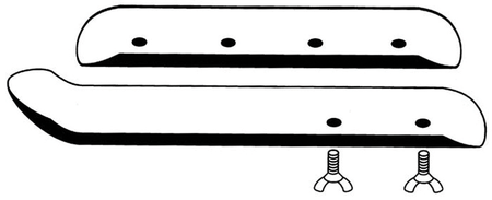 Mason-Meta Orthopedic Splint, Aluminum, Splint Set with 8 Splints