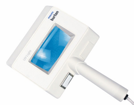 UV Light, with Magnifier, with 2 UV Bulbs and 2 White Bulbs