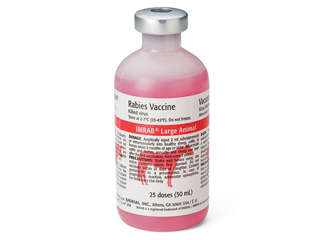 IMRAB Plus Bovine Rabies Vaccine, Distributor Ship