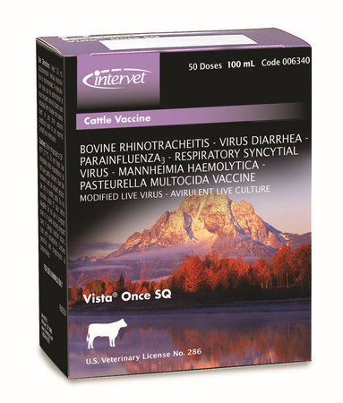 Bovilis Vista Once SQ Bovine Vaccine