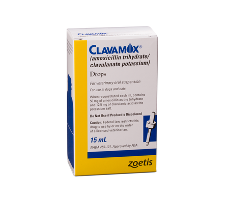 Clavamox Drops for Cats and Dogs