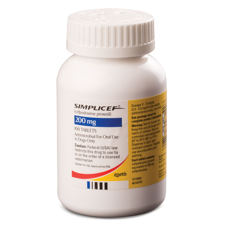 Simplicef Tablets, 200mg