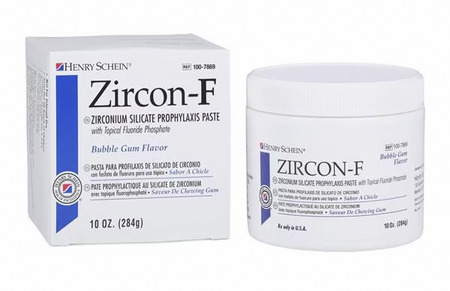 Zircon-F Prophy Paste, Bubblegum Flavored, Jar