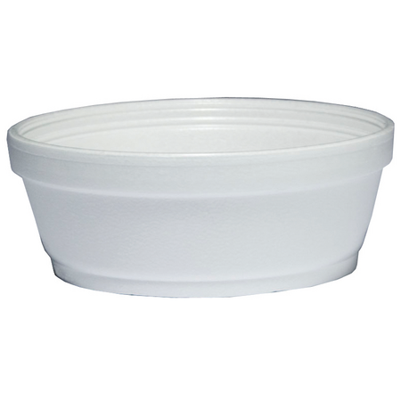 Feeding Bowl, Styrofoam, 8 oz