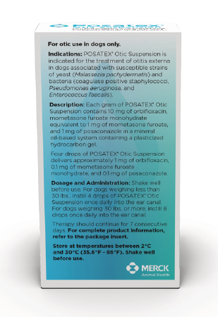 Posatex Otic Suspension, 7.5g