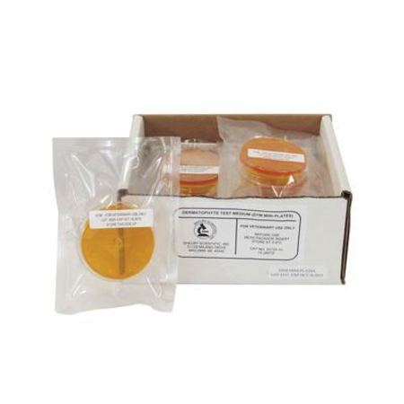 DTM Culture Mini Plates, Dermatophyte Test Medium, Individually Wrapped