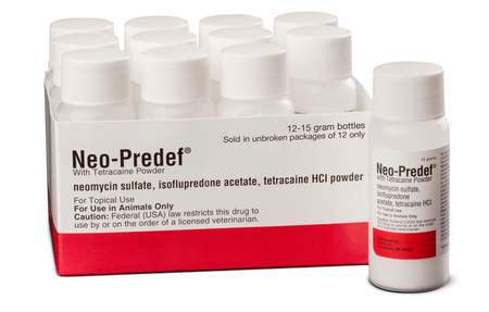Neo-Predef with Tetracaine Powder