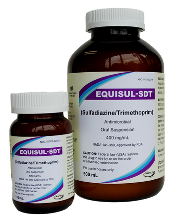 EquiSul-SDT Antimicrobial Oral Suspension for Horses, 400mg/mL