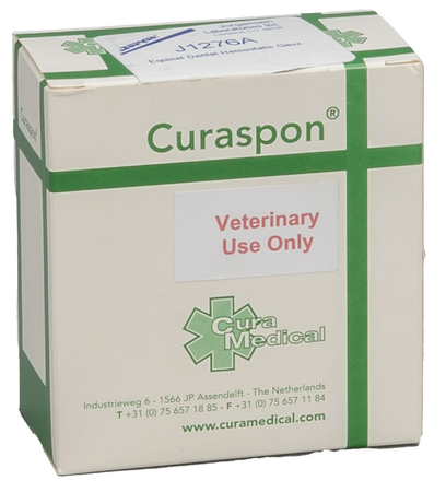 CuraSpon Hemostatic Dental Gauze, Absorbable