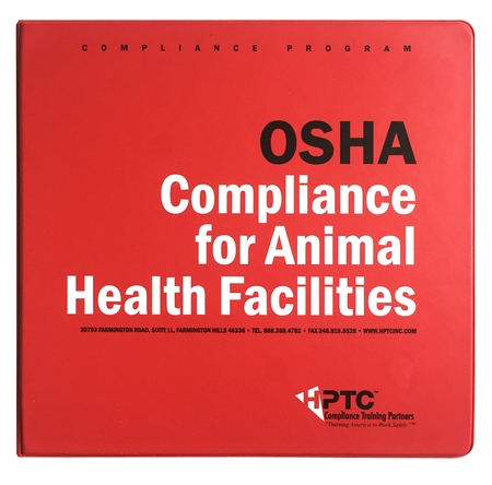 OSHA Veterinary Compliance Training Program, Online, with Manuals and ...