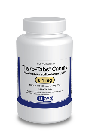 Thyro-Tabs for Dogs, 0.1mg