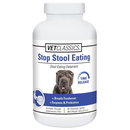 Vet Classics Stop Stool Eating Tablets for Dogs
