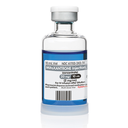 Mitoxantrone HCl Injection, USP, 20mg/10mL (2mg/mL)
