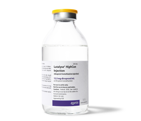 Lutalyse HighCon Injection, 12.5mg/mL