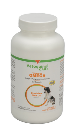 Tri-OMEGA Fatty Acid Capsules for Large Dogs
