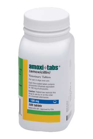 Amoxi-Tabs for Cats and Dogs, 100mg