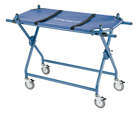 Olympic Space-Saving Folding Gurney with Lift-Off Soft and Hard Stretchers