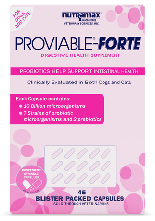 Proviable-Forte Sprinkle Capsules for Cats and Dogs, (4) 3 in x 15 in ...