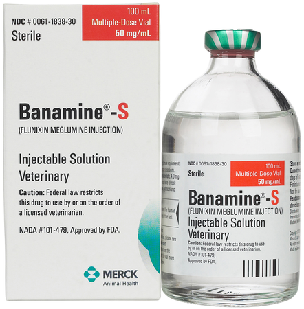 Banamine-S Injectable Solution, 50mg