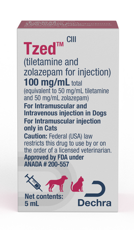 Tzed (Tiletamine-Zolazepam Injection), 100mg/mL, C3N