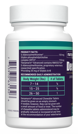 Denamarin Advanced Chewable Tablets for Small & Medium Dogs