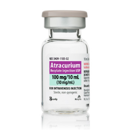 Atracurium Besylate Injection, USP, 100mg/10mL (10mg/mL)