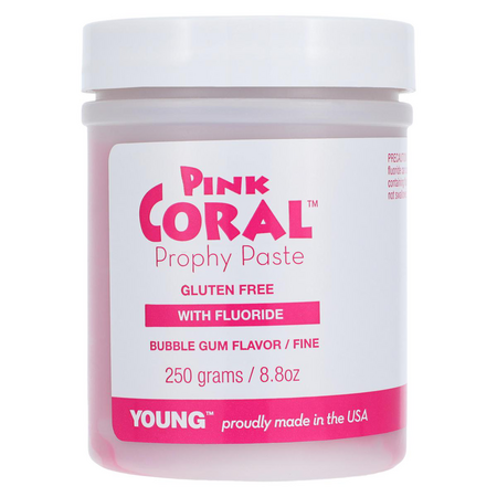 Coral Prophy Paste, Fine Grit, Bubblegum Flavored