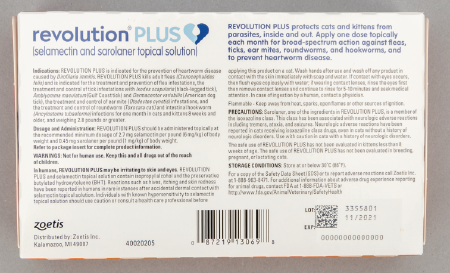 Revolution Plus for Cats, Orange, 5.6-11 lb