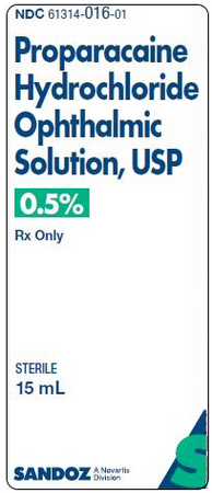 Proparacaine HCl Ophthalmic Solution, 0.5%