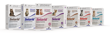 Selarid (Selamectin) Spot On for Dogs, 30mg, Purple, 5.1-10 lb
