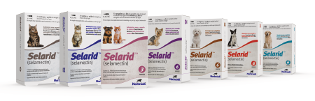 Selarid (Selamectin) Spot On for Dogs, 60mg, Brown, 10.1-20 lb