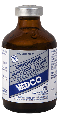 Epinephrine Injectable, 1mg/mL