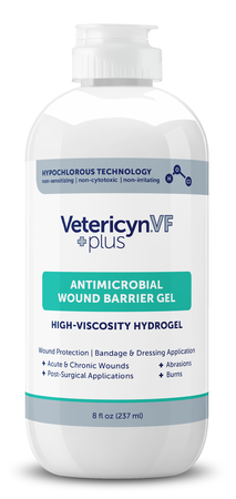 Vetericyn VF Plus Antimicrobial Wound Barrier Gel