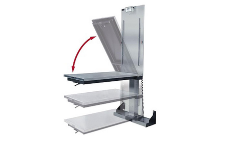 The Peninsula Folding Lift Exam Table with Midmark Platform Scale and ...