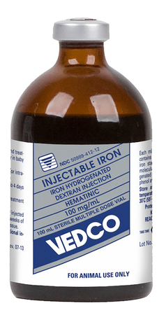 Iron Hydrogenated Dextran Injection, 100mg/mL