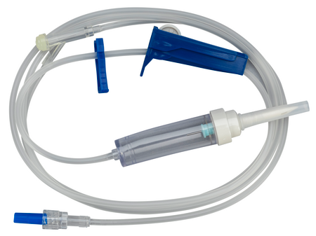Primary IV Set | Series B, 70 in Macrobore Tubing (appx 11.75mL), 60Dp ...