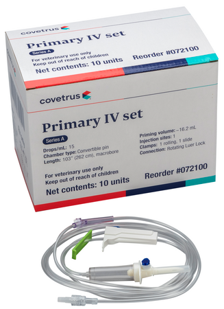 Primary IV Set | Series A, 103 in Macrobore Tubing (appx 17.3mL), 15Dp ...