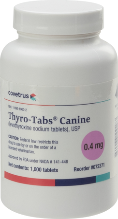Thyro-Tabs for Dogs, 0.4mg