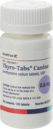 Thyro-Tabs for Dogs, 0.6mg