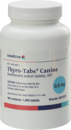 Thyro-Tabs for Dogs, 0.8mg