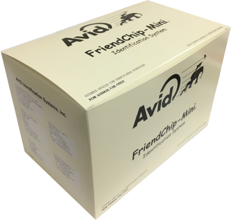 AVID FriendChip Mini ID Microchip