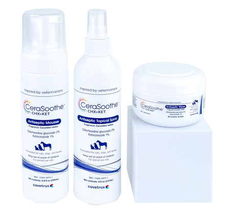 CeraSoothe CHX+KET Antiseptic Topical Spray