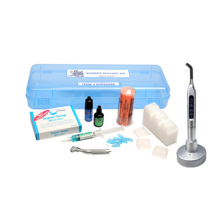 Bonded Sealant Kit with Curing Light, Etch 37%, 1 Step Adhesive ...
