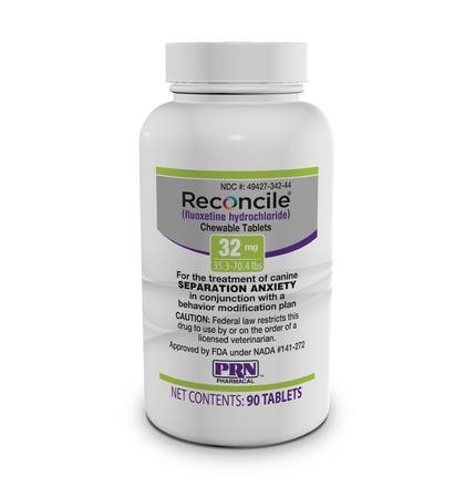 Reconcile Flavored Chewable Tablets for Dogs, 32mg, 35.3 - 70.4 lb