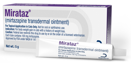 Mirataz Mirtazapine Transdermal Ointment for Cats